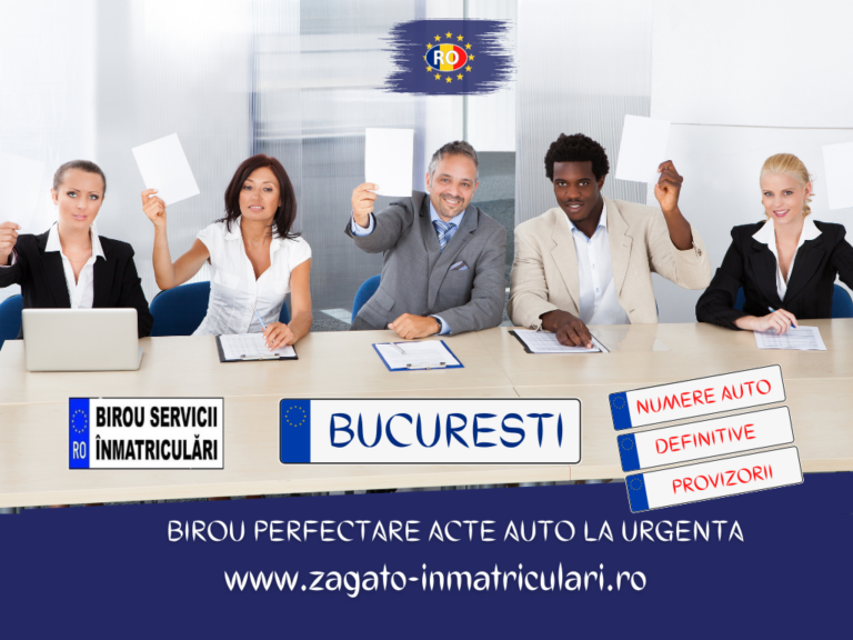 Obtineti Actele Auto in Bucuresti si Ilfov Cu Inmatriculari Auto Zagato | PR de la A la Z